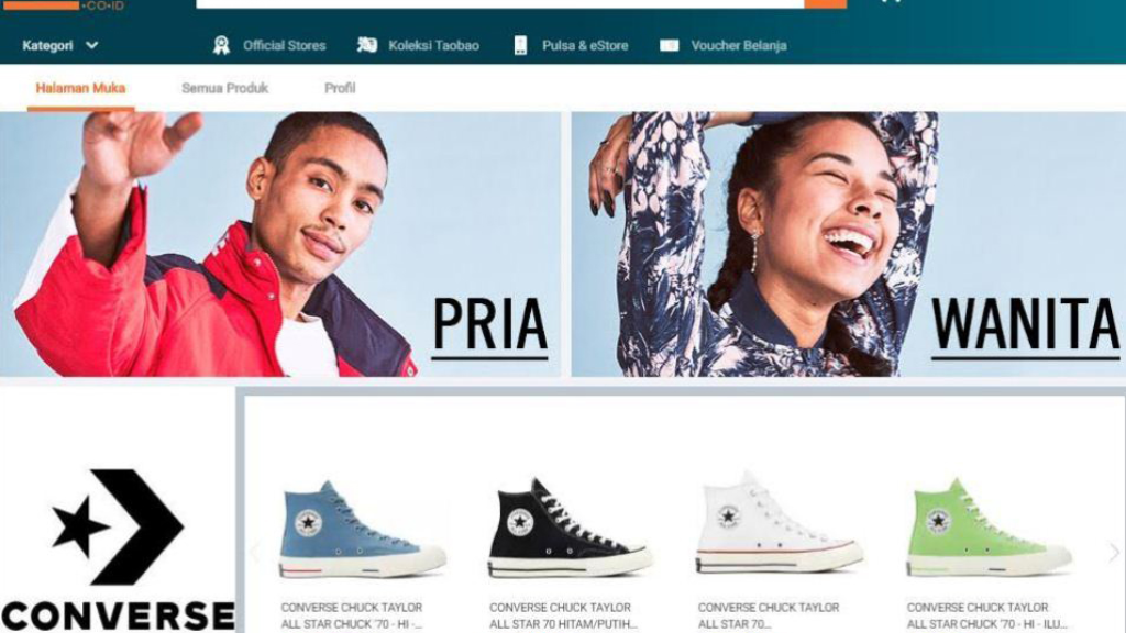 Converse Buka Toko Online Pertama di Indonesia - Celebesmedia